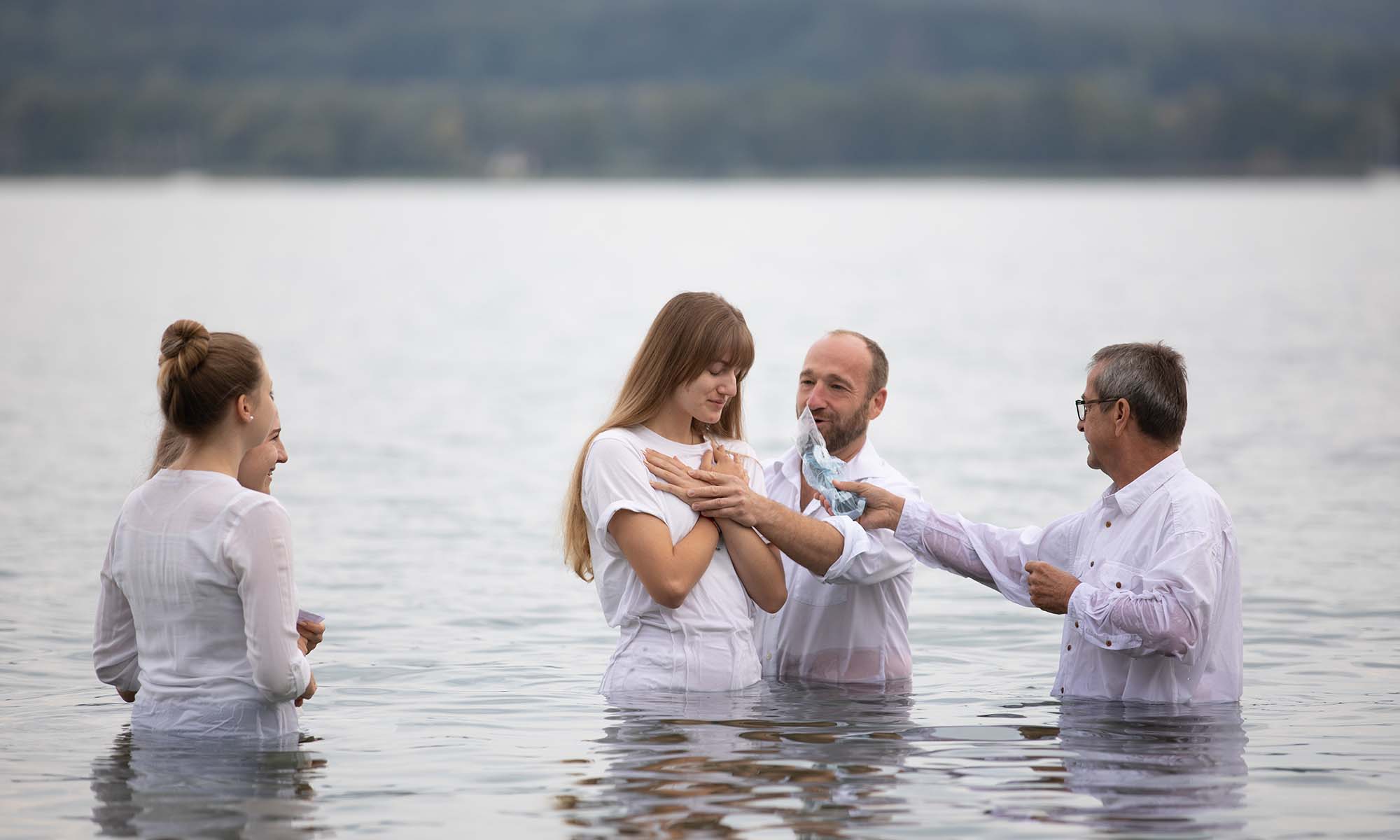 Taufe im Bodensee 2020 - Kirche Lindenwiese