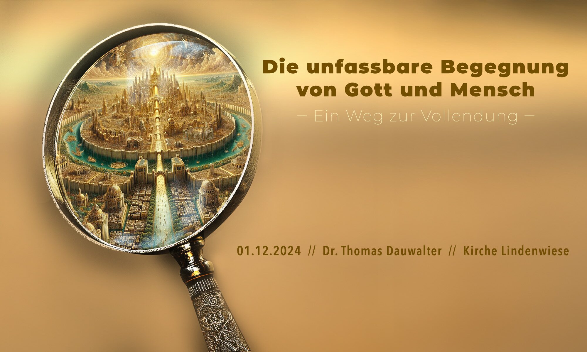 Die Unfassbare Begegnung von Gott und Mensch – Ein Weg zur Vollendung ...